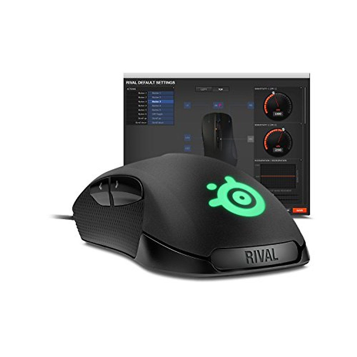 SteelSeries Rival Optical Gaming Mouse