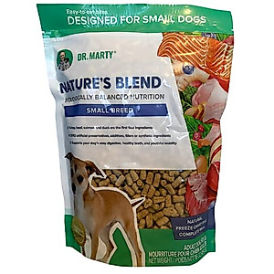 Dr. Marty Nature's Blend Adult Small Breed Freeze-Dried Raw Dog Food 16 oz, 1 Pound (Pack of 1)