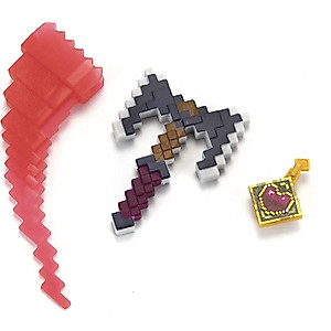 Mattel Minecraft Dungeons 3.25-in Collectible Greta Battle Figure and Accessories, Based on Video Game, Imaginative Story Play Gift for Boys and Girls Age 6 and Older