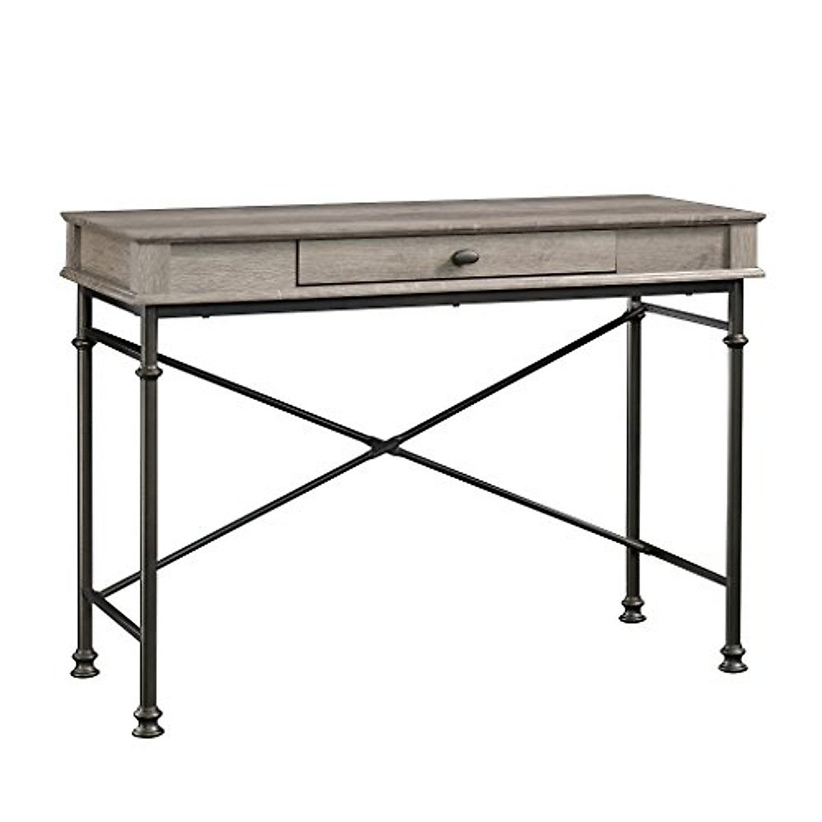 Sauder Canal Street Console Desk, Northern Oak finish