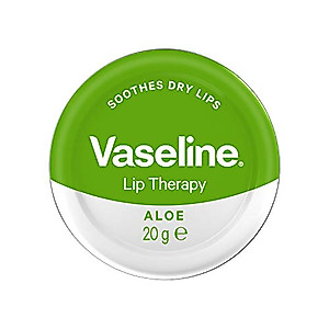 Vaseline Lip Therapy | Vaseline Lip Balm | Lip Moisturizer for Very Dry Lips | Aloe | 20g