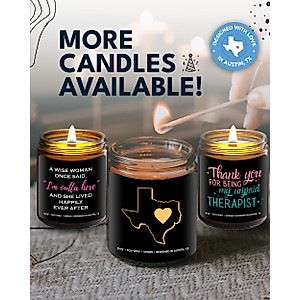 Texas Candle, Gifts for Women, Texas Gifts for Men, Texas Souvenir Gifts, State Texas Themed Gifts, Moving Away & Home Sick Gifts, Birthday, Christmas, Graduation, Gift-Ready