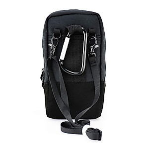 Vapeguard Vape Case Travel Bag - Vapor Carrying Pouch. Vaping Holder Organizer: Carry with Belt Loop, Carabiner Clip, Lanyard for Box Mods, Battery, Charger, e-Juice, Tank, Kit, Supplies, Accessories.