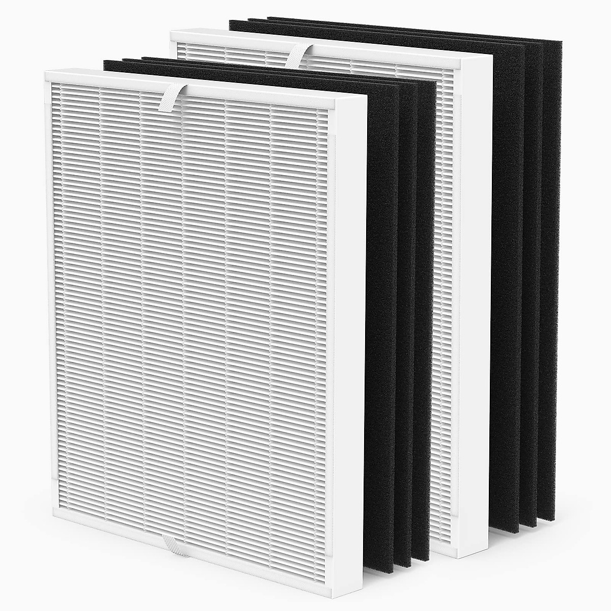VALZONE Upgraded AP-1512HH HEPA Replacement Filters Set Compatible with Coway AP-1512HH Air Purifier, 2 HEPA Filters and 6 Pre-Filters