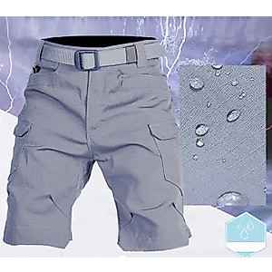 Yameekamulga Tactical Workout Shorts for Men Summer Military BDU Combat Army Casual Hiking Training Travel Hunting