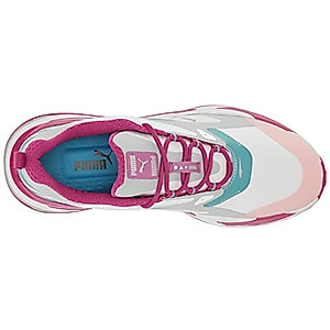Puma 376584056.5 Gs-Fast WMNS Puma White-Chalk Pink-Porcelai 6.5 Womens