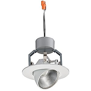 Lithonia Lighting 4IGMW LED 30K 90CRI M6 640 lm 3000K LED iGimbal Module, 4", Matte White
