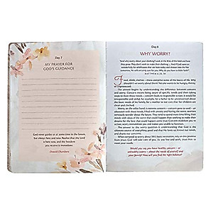 My Quiet Time Devotional - 365 Devotions for Women To Bring You Into The Peace Of The Presence of God Peach Floral Softcover Flexcover Gift Book w/Ribbon Marker
