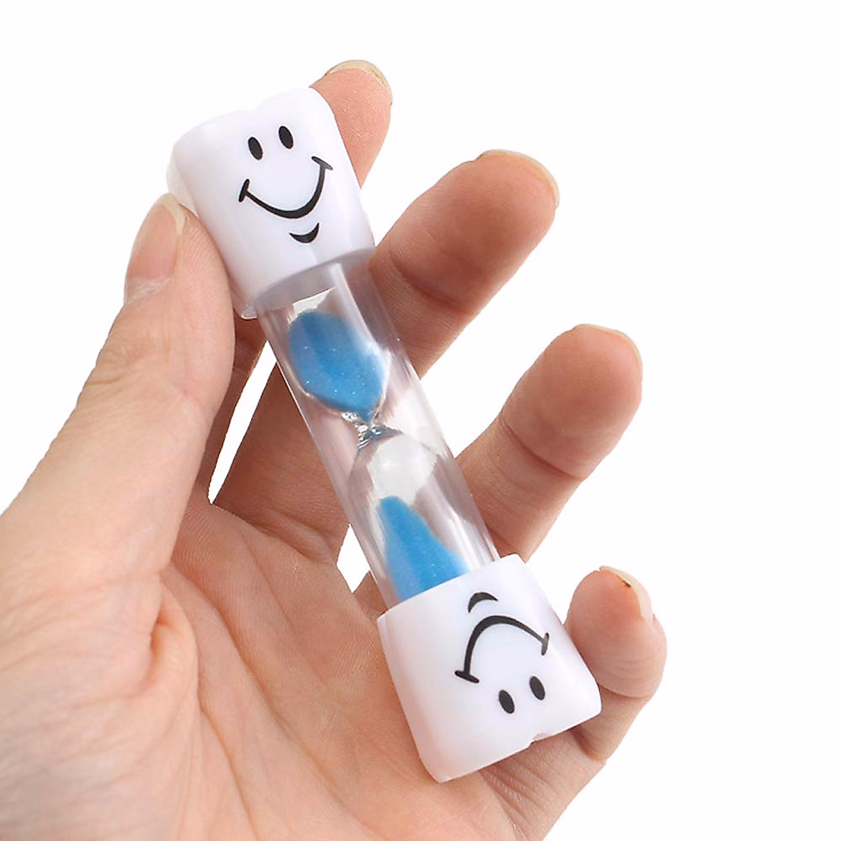 Brushing Timer, 3 Minute Dental Hourglass for Kids, Tooth Brushing Sand Timer (3 Pieces)
