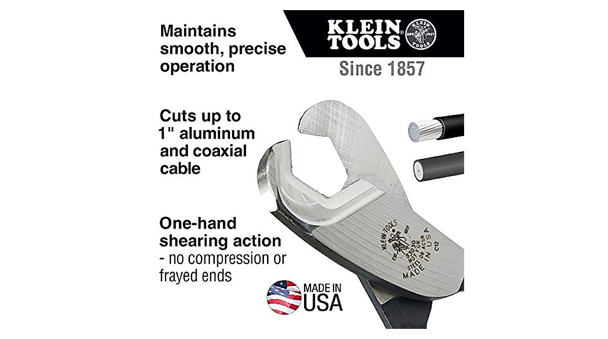Klein Tools 63030 Cable Cutter - Precision Cutting Tool
