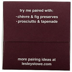 Lesley Stowe Crisps Fig and Olive, 5.3 oz