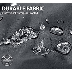 Little Donkey Andy Women’s Lightweight Waterproof Rain Jacket Outdoor Windbreaker Rain Coat Shell for Hiking, Travel Black XS