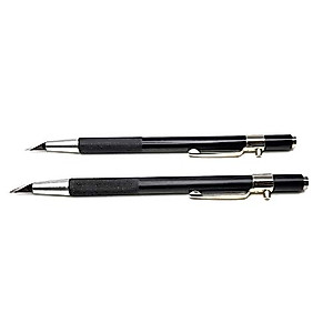 Excel Blades Retractable Pen Knife - Made in the USA, Pen Knife with Pocket Clip- Light Duty Scrapbook Knife & Precision Craft Knife  - 2 Pack