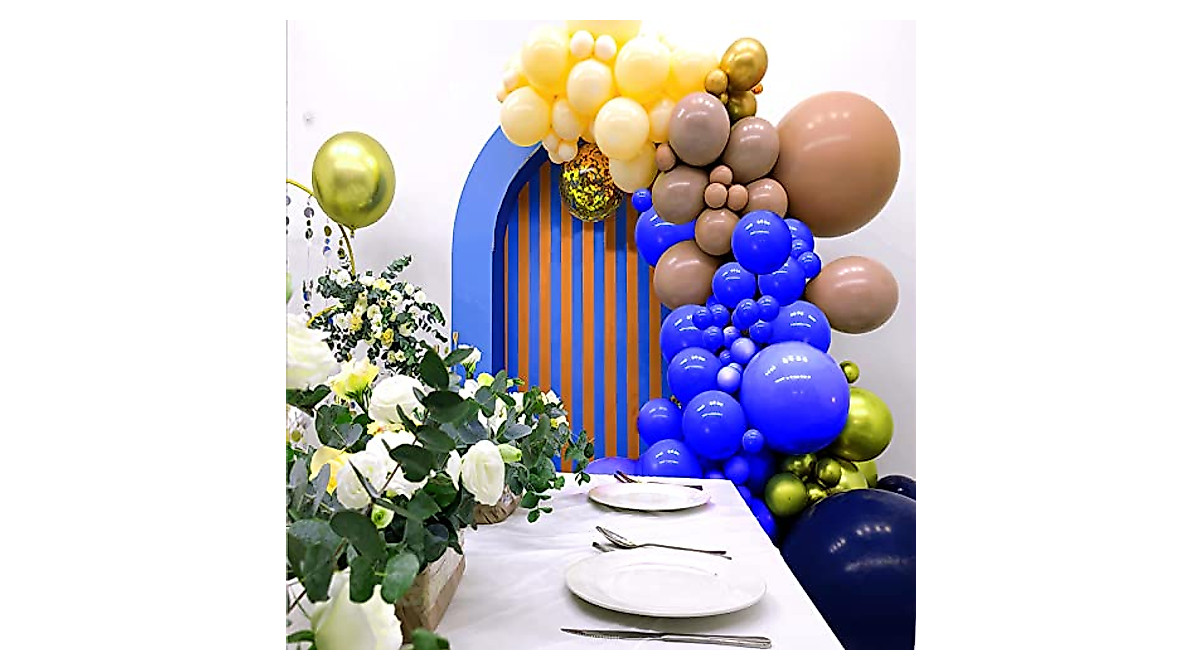 Royal Blue Balloons - 100 Pack for Parties & Events