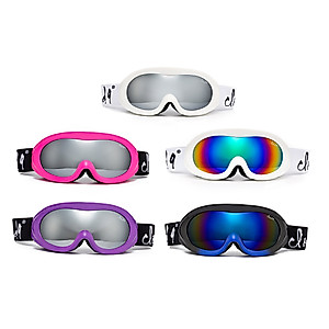 Cloud 9 - Women Ski Goggles & Teen Junior Snow Goggles Poptart Anti-Fog Windproof UV400 Dual Lens Snowboarding Ski Spherical Lenses