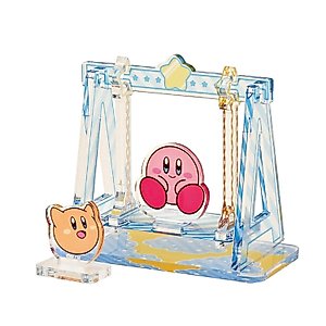 Ensky - Kirby - Swing (Kirby and Scarfy), Moving Acrylic Diorama Stand