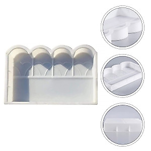 HANABASS Concrete Molds Concrete Molds Fence Maker Garden Fencing Brick Garden Edging Border Landscape Edging Border Lawn Edgings Simulated Brick Plastic Concrete Mold Molds Outdoor Playpen