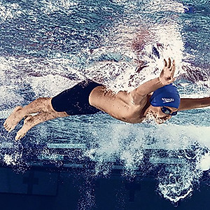 Speedo boys Swimsuit Endurance+ Solid Usa Youth athletic swim jammers, Speedo Black, 28 US