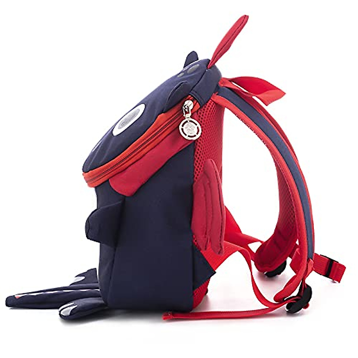 Toddler Dinosaur Backpack, Kids Cartoon Anti-Lost Rope Bookbag Rucksack Lunch Bag with Walking Safety Belt Harness Straps, 3D Cute Animal Preschool Travel Bag for 2-6 Years Old Boys & Girl Gifts