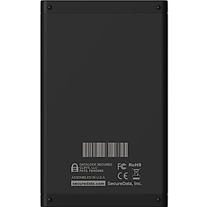 SecureData 2TB SecureDrive KP FIPS 140-2 Solid State Drive with Pin Authenticati