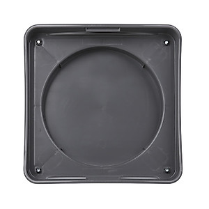 Mighty Tuff Rolling Dolly, Made in USA, Gray, Heavy Duty Plastic Utility Cart with 360 Degree Wheels for Mighty Tuff Pet Food Storage and 5 Gallon Buckets