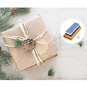 Sharpening Stone Whetstone Kit Dual Sided 1000/6000 Grit Professional Whetstone Knife Sharpener Stone Wet Stone Set Nonslip Bamboo Base, and Fix Stone