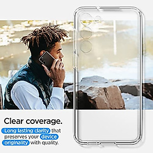 Spigen Ultra Hybrid Designed for Galaxy S23 Case (2023) - Crystal Clear