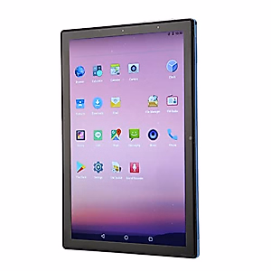 Kufoo Tablet, 10 Inch Tablet Blue 8 Cores CPU 4G Network 5GWIFI for Travel (US Plug)
