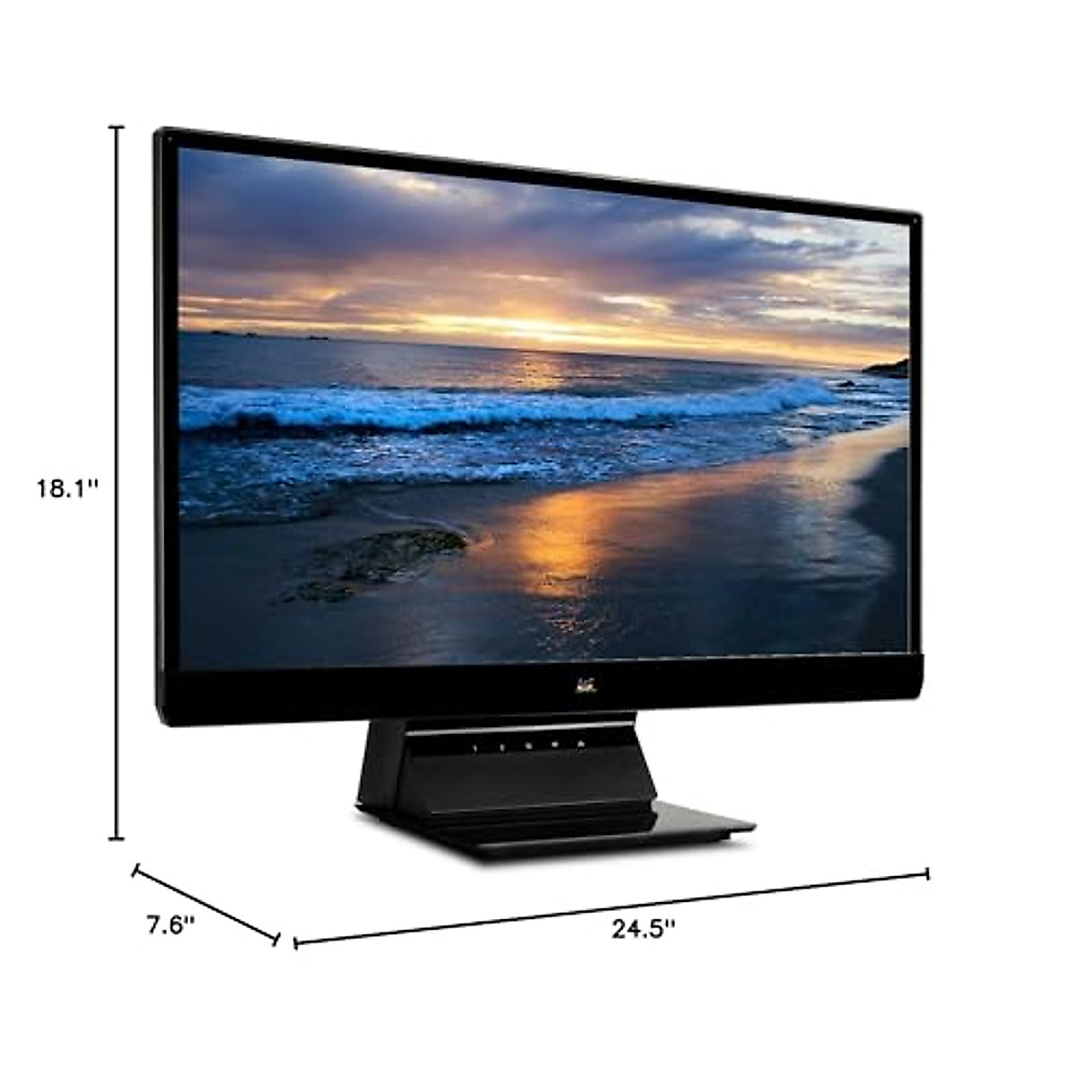 ViewSonic VX2770SMH-LED 27" IPS 1080p Frameless LED Monitor HDMI, DVI, VGA