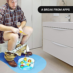 Potty Fisher Toilet Fishing Game - Fairly Odd Novelties - Funny Novelty Gag Joke Bathroom Gift