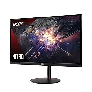 Acer Nitro XV270 Pbmiiprx 27” Full HD (1920 x 1080) IPS Zero-Frame Gaming Monitor with AMD Radeon FreeSync Technology, Up to 165Hz Refresh Rate, Up to 0.5ms, (1 x Display Port, 1 x HDMI 2.0 Ports)