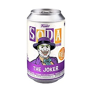 Funko Vinyl SODA: DC - The Joker - (1989) - 1/6 Odds for Rare Chase Variant - DC Comics - Collectable Vinyl Figure - Gift Idea - Official Merchandise - Toys for Kids & Adults - Comic Books Fans