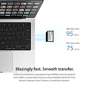 Transcend 512GB JetDrive Lite 330 MacBook Pro 14" & 16" 2021 & MacBook Pro Retina Display 13" 12-E15 TS512GJDL330