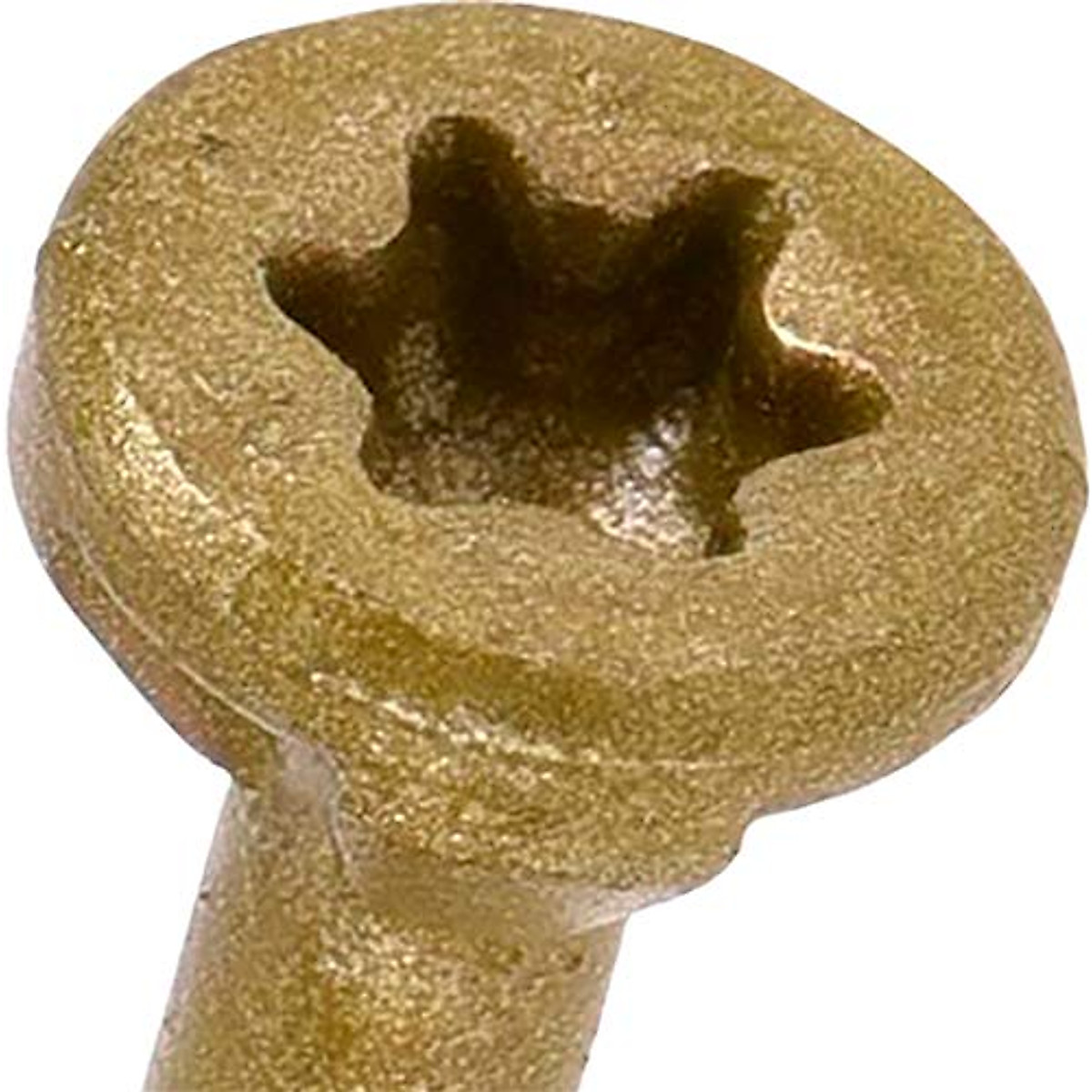 Power Pro 48610 Wood Screws, #9 x 2-1/2", Premium Outdoor Deck Screws, Rust Resistant, Epoxy Coated Bronze, 5lb Tub, 501 pcs