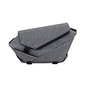 VGOAL Crossbody Sling Bag for Men, Versatile Travel Hiking and Working Mens Chest Bag Daypack Fashion Radiant Cycling Sling (DARK GREY)