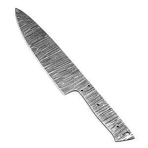 ColdLand 13.25 Inches knife blanks, Damascus Knife Blank for Kitchen, Professional Kitchen Hand Forged Knife Blanks for Knife Making, Knife Blanks Blade for Chef Knife ZB94