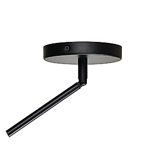 Linea di Liara Macchione Matte Black Pendant Light Fixtures Modern Pendant Lighting for Kitchen Island, Dining Room and Over Sink Lighting Hanging Fixture Industrial Mini Pendant Light, UL Listed