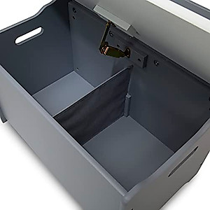 Gap GapKids Toy Box - Greenguard Gold Certified, Grey/White