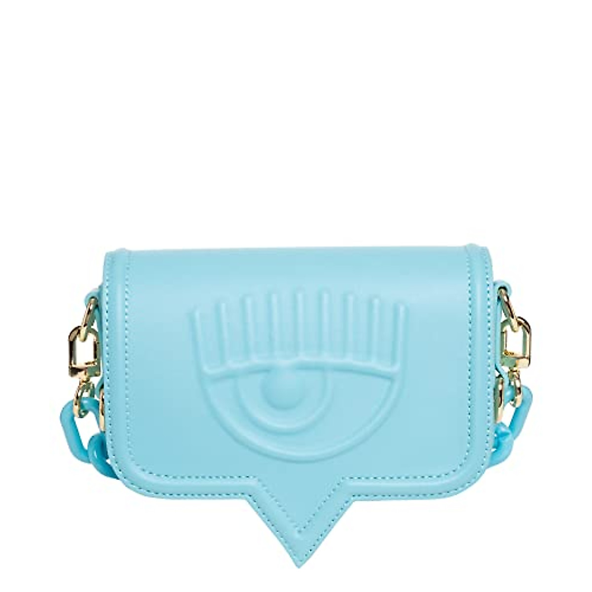 CHIARA FERRAGNI women Eyelike crossbody bags tanager turquoise