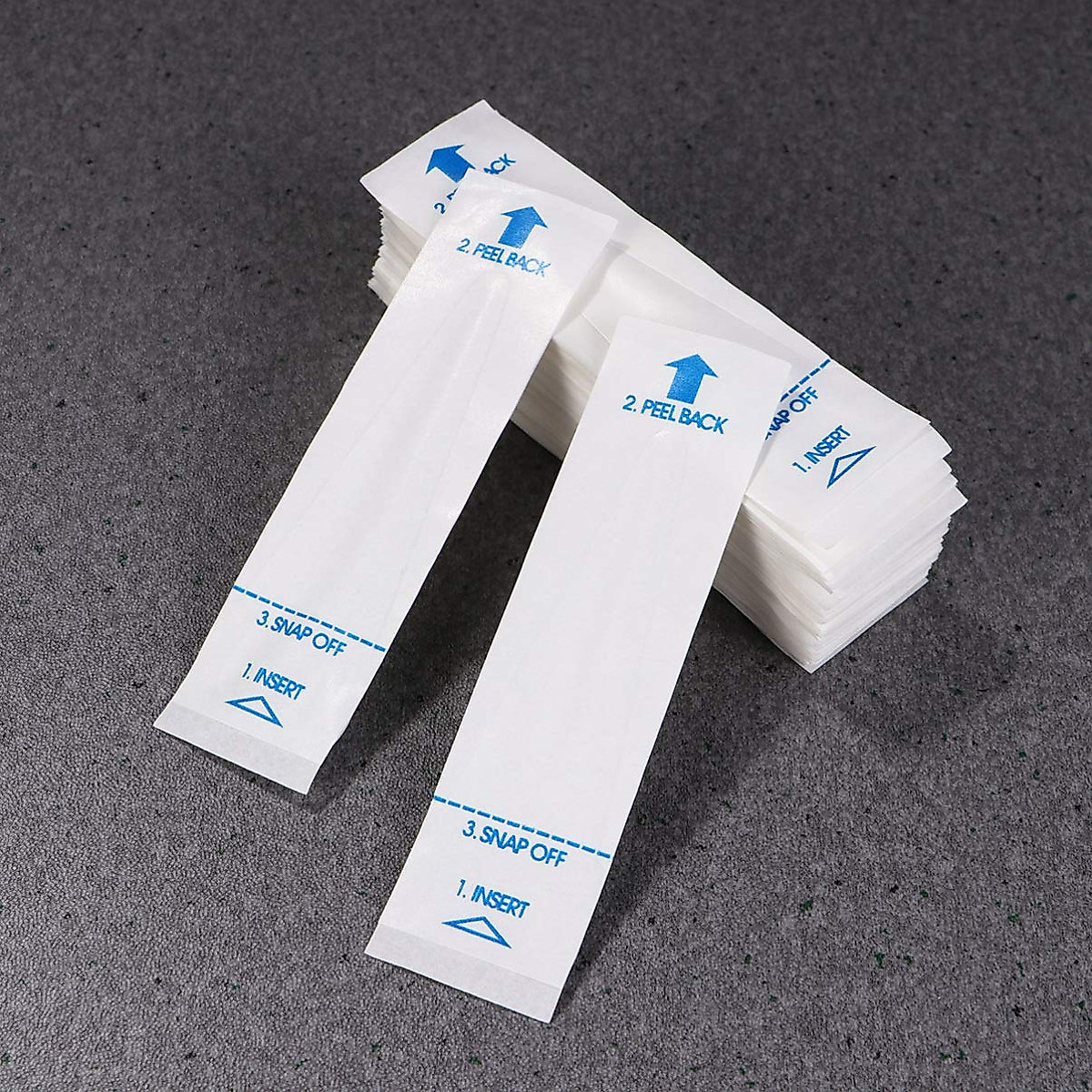 Exceart 200pcs Digital Thermometer Covers Electric Thermometers Probe Sleeves Disposable for Oral Armpit Rectal Digital Thermometer Blue