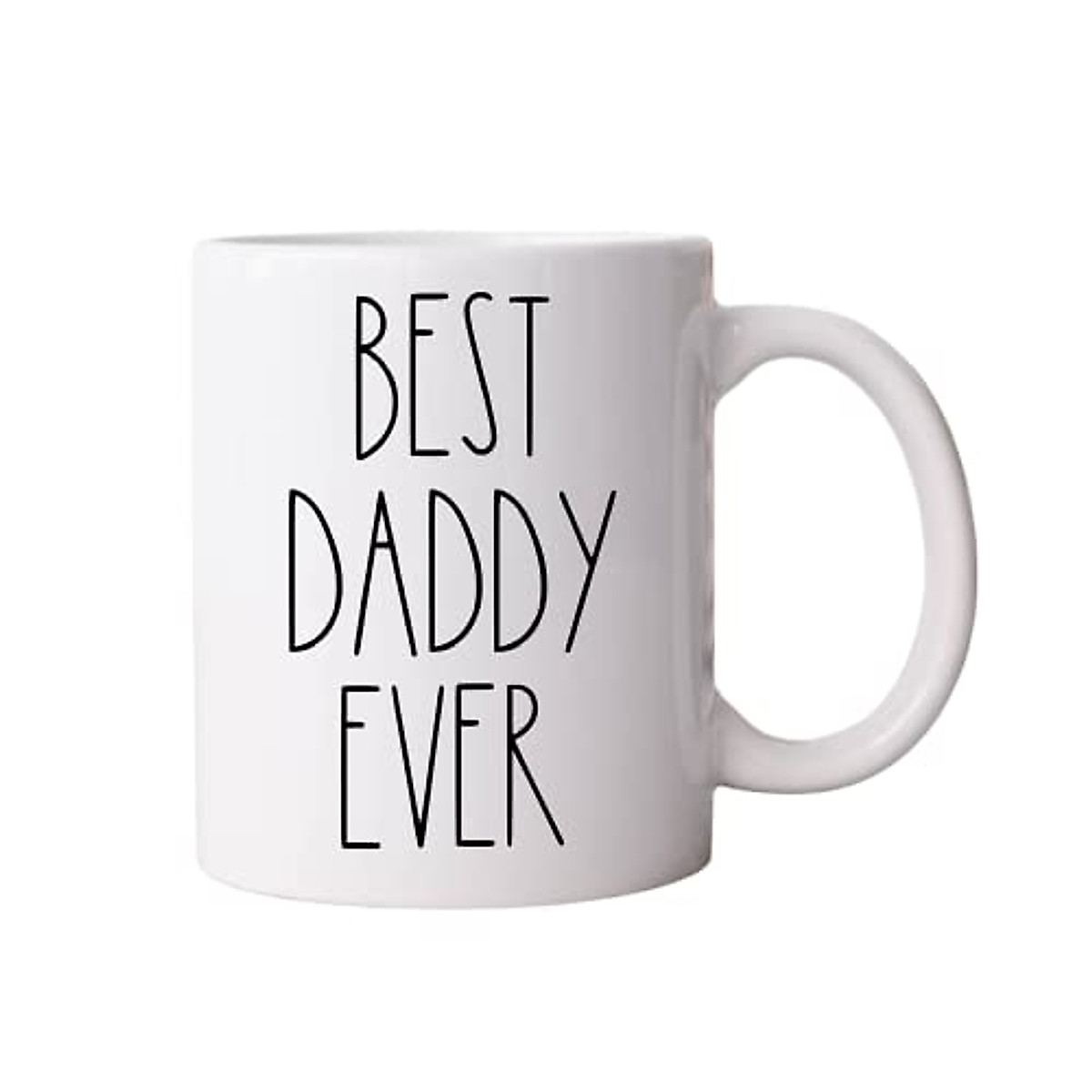 YOUR TEXT HERE Custom Rae Dunn Inspired 15oz Ceramic Mug | One or Two Sided Text