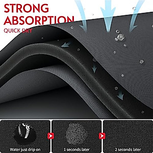 Handle Cover for Rowing Machine(NO Sliding), Compatible with Peloton Rower and Concept 2, Fits for Most Rowing Machine, Red Rowing Gloves Comfort, Rowing Grip, Row Without Pain, Strong Absorbent