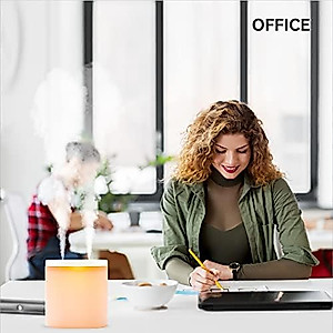 Humidifiers for bedroom, Humidifiers for home, Quiet (2L humidifier Water Tank),Dual Mist Ports, Cool Mist Humidifiers with Night Light Mode, also suitable for Office