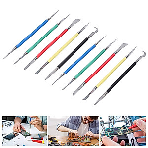wendeekun 2Set CPU Glue Remover Knife, 5 in 1 IC Chip Repair Thin Blade CPU NAND Remover BGA Maintenance Knife Glue Remover for Cell Phone, LCD, Tablet and More (5 in 1)