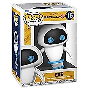 Funko Pop - Disney Pixar - Wall-E, Eve, and Mo Figures - in Pop Protector and Box - Set of 3