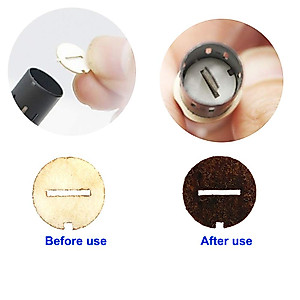 300PCS Cotton Absorption Gaskets and A tweezer for i-q-s Cleaning