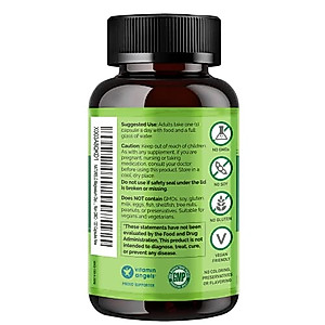 NATURELO Magnesium Glycinate Chelate Complex - 200 mg Magnesium with Organic Vegetables to Support Sleep, Calm, Muscle Cramp & Stress Relief – Gluten Free, Non GMO - 120 Capsules