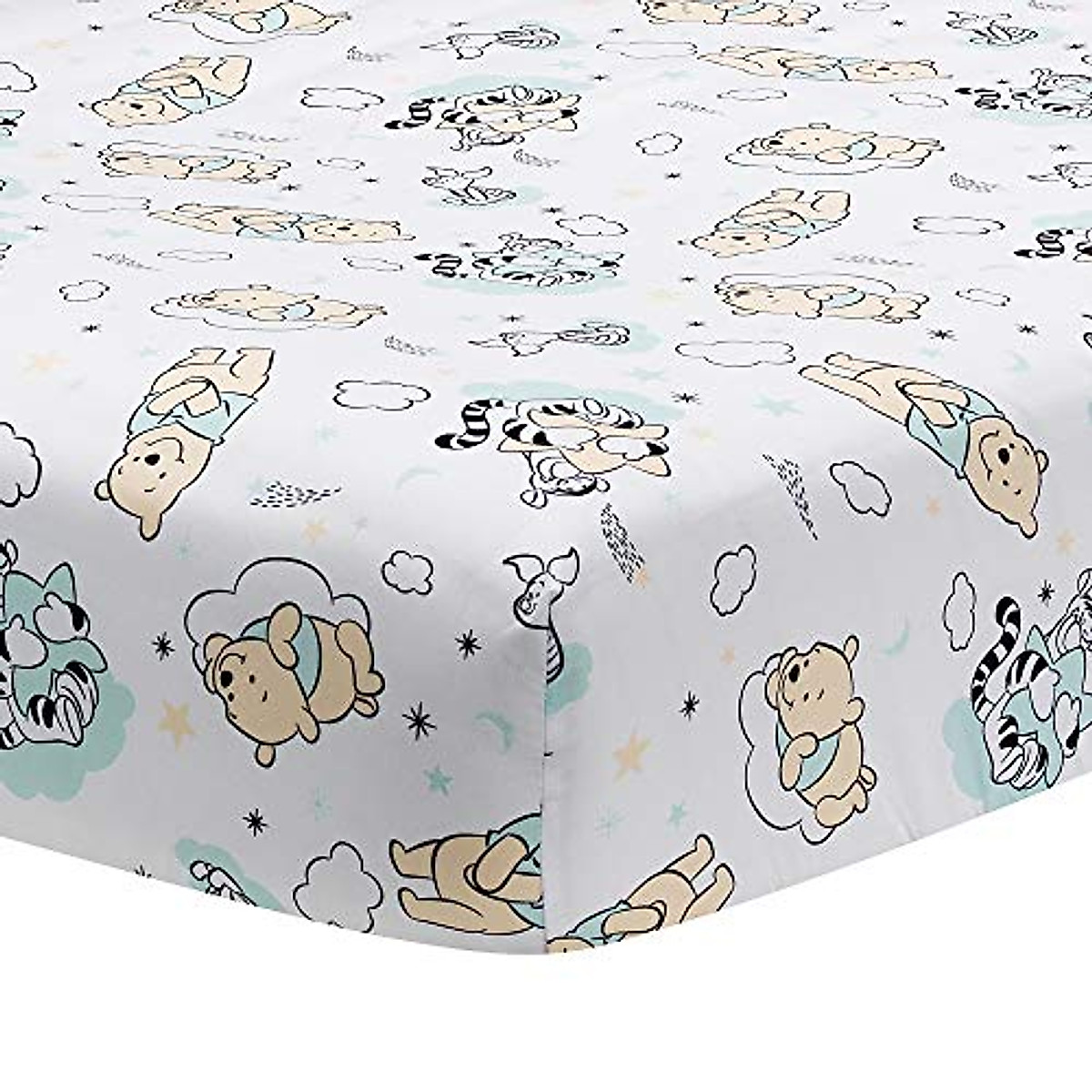 Lambs & Ivy Disney Baby Winnie The Pooh Hugs 3-Piece Nursery Crib Bedding Set