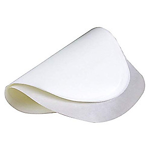 [250 Pack] 7 Inches Non-Stick Parchment Paper - Round White Baking Sheets, Wax Paper Liners for Cake Pan, for Steamer, Fryer and Oven, for Cakes, Cheesecakes, Pizza, Cookies, Meats and Vegetables