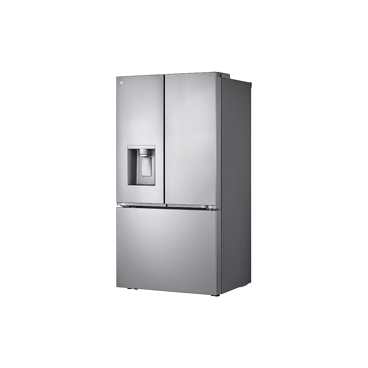 LG LRYXC2606S 25.5 Cu. Ft. Stainless Steel French Door Counter Depth Smart Refrigerator